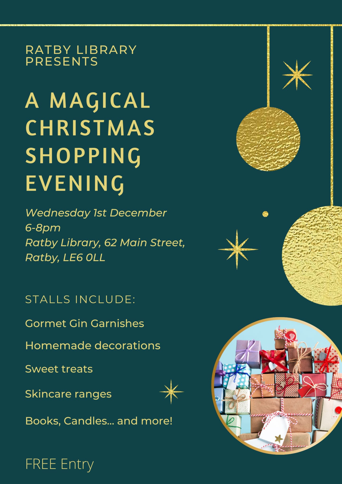 Christmas Shopping – Ratby Library & Community Group
