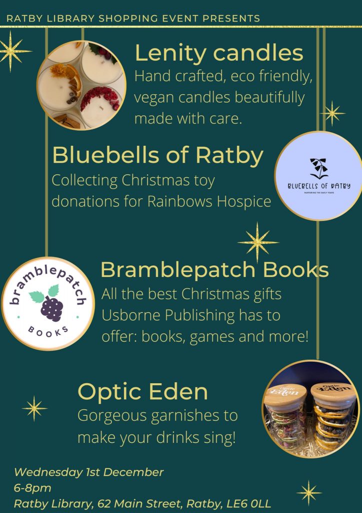 Christmas Shopping – Ratby Library & Community Group